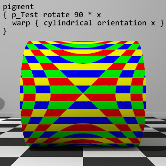 POV-Ray: Newsgroups: povray.binaries.images: How does cylindrical warp ...